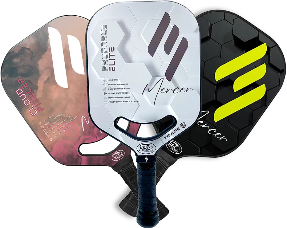 Mercer Pickleball Paddles - Kevlar Pickleball Paddles